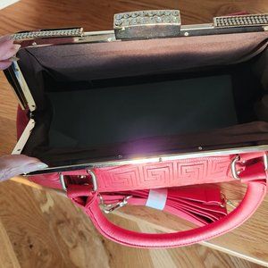 Ell'a Bag | Bags | Ladies Fashion Red Bling Handbag Nwt | Poshmark